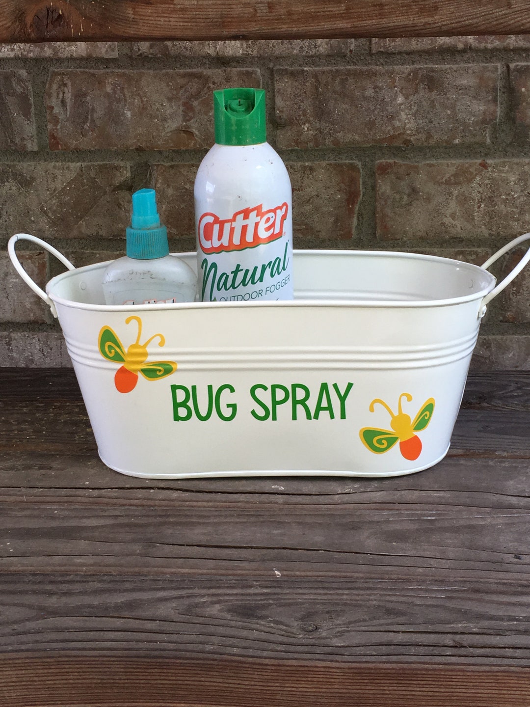BUG SPRAY Storage Bucket - Etsy