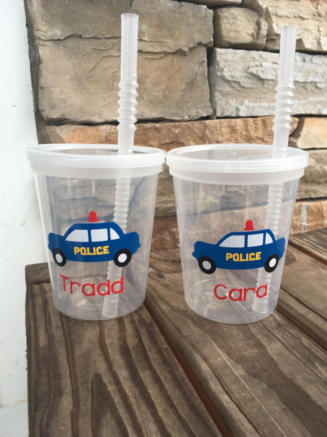 POLICE CARS Stadium Party Cups - Etsy