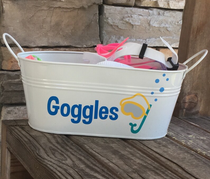 GOGGLES Storage Bucket - Etsy