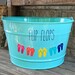 FLIP FLOPS Storage Bucket - Etsy