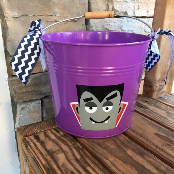 Halloween Bucket - Etsy