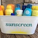 SUNSCREEN Storage Bucket - Etsy