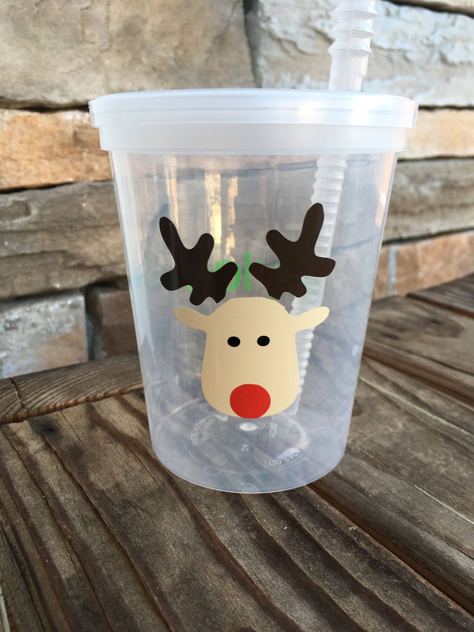 Christmas Party Cups Reusable 16oz Party Cups Cups W/lids & | Etsy