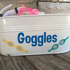 GOGGLES Storage Bucket - Etsy