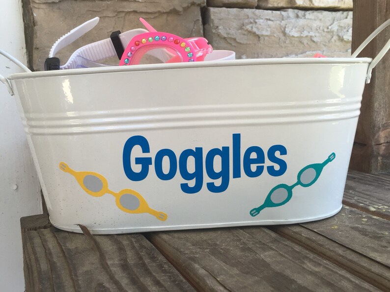 GOGGLES Storage Bucket - Etsy