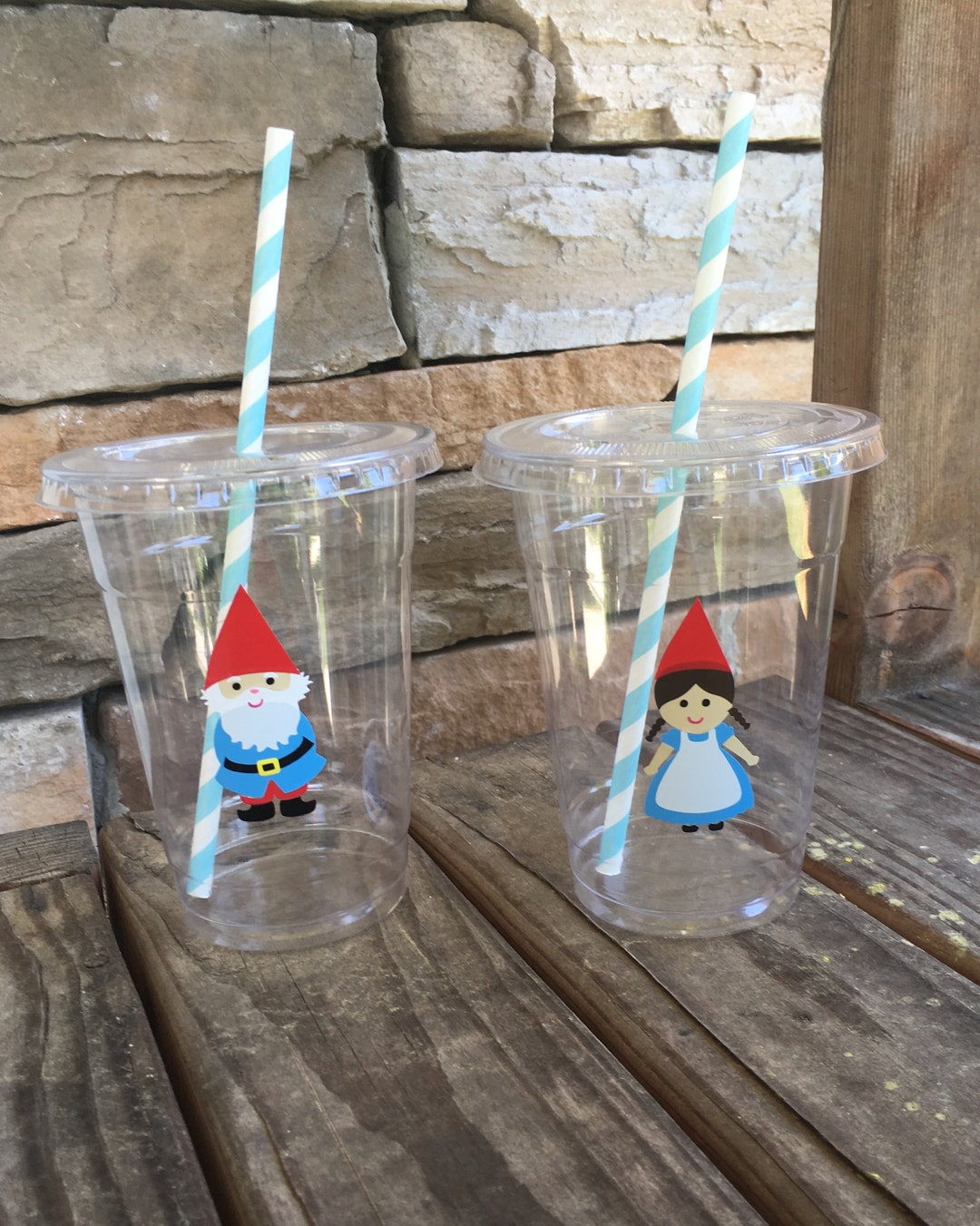 WOODLAND/GNOME Disposable Party Cups - Etsy
