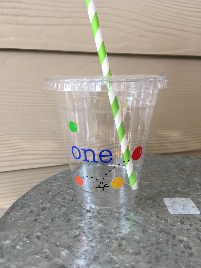 BOUNCY BALL Disposable Party Cups - Etsy