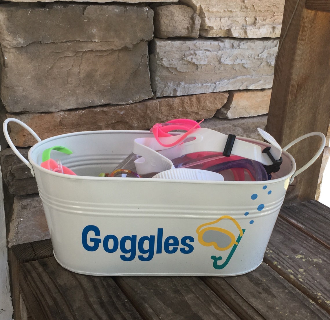 GOGGLES Storage Bucket - Etsy