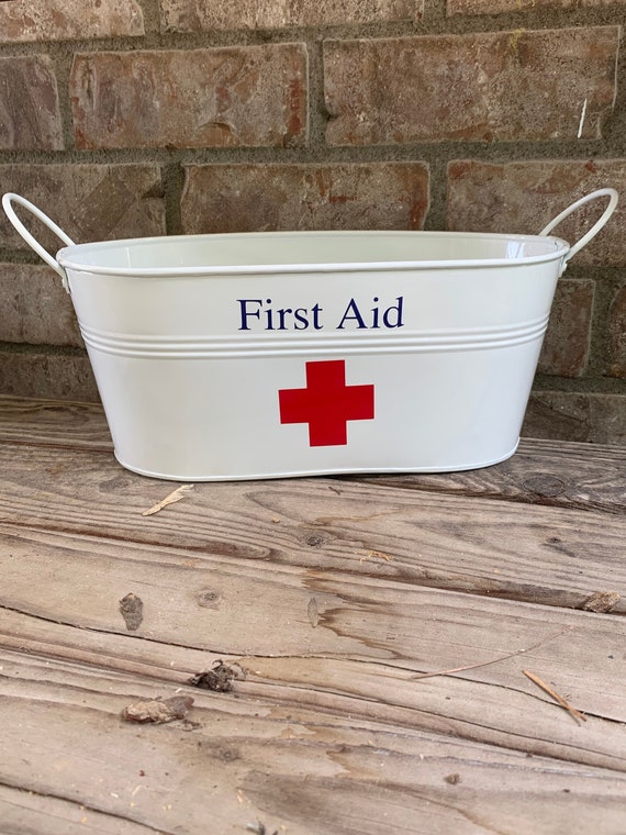 FIRST AID Storage Bucket - Etsy