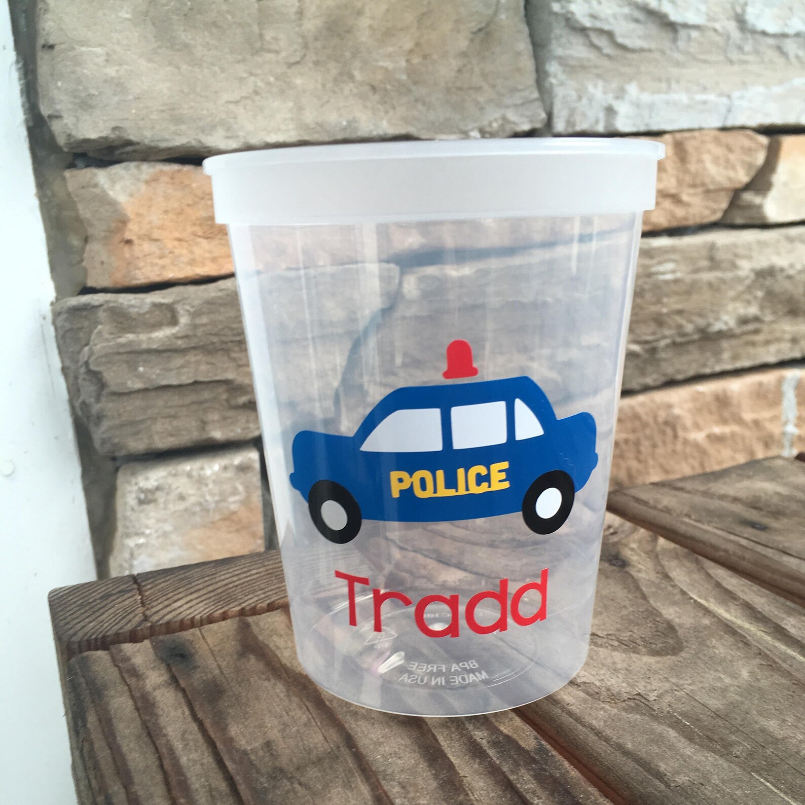 POLICE CARS Stadium Party Cups - Etsy