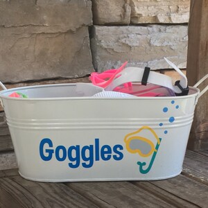 GOGGLES Storage Bucket - Etsy