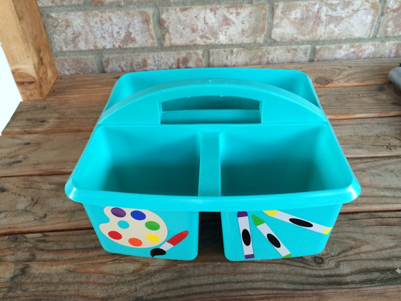 ARTS AND CRAFTS Personalized Storage Caddy - Etsy
