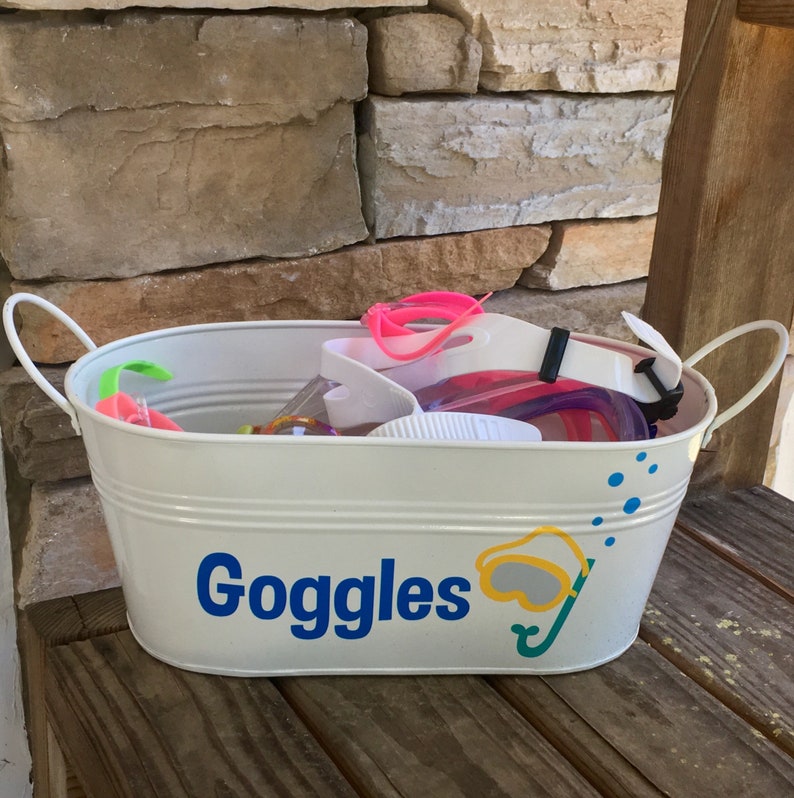 GOGGLES Storage Bucket - Etsy