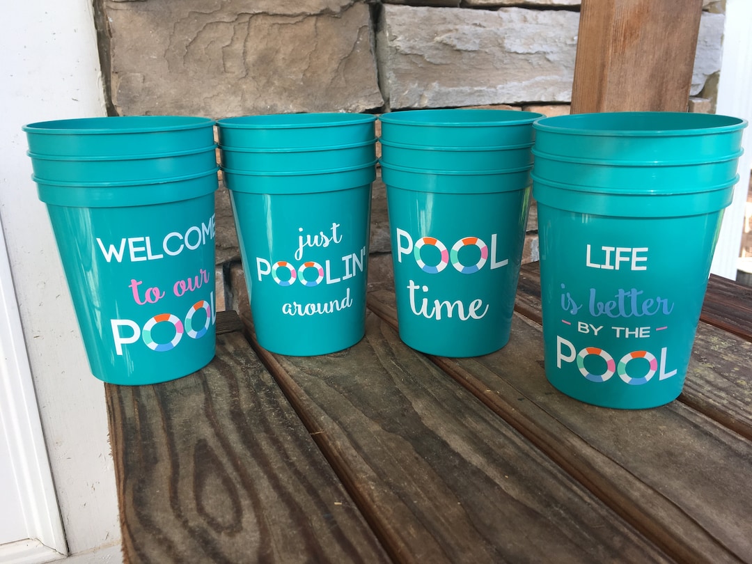 POOL Stadium Party Cups - Etsy