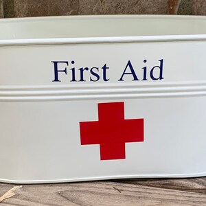 FIRST AID Storage Bucket - Etsy