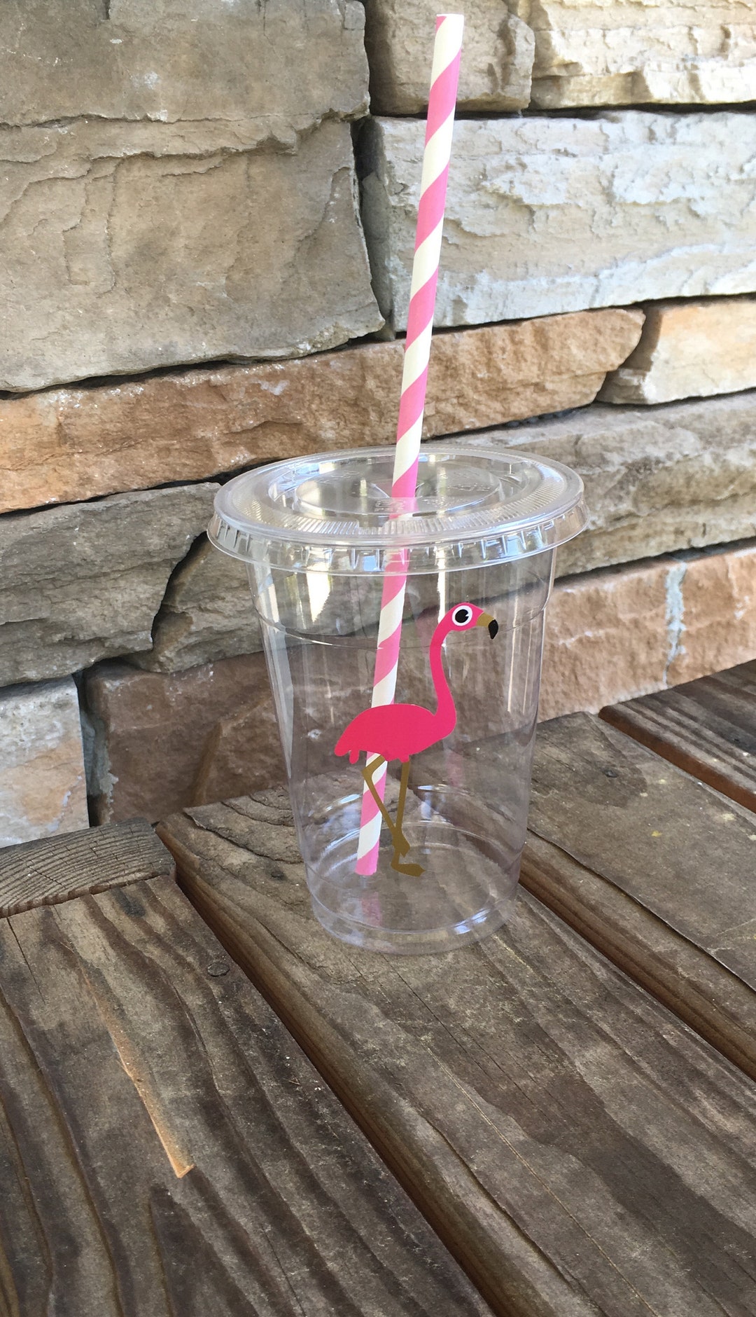 FLAMINGO Disposable Party Cups - Etsy