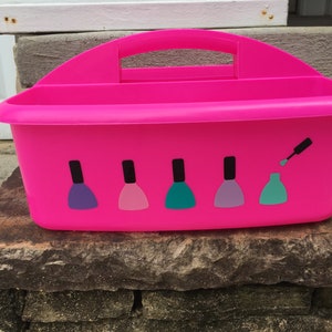 PERSONALIZED NAIL Large Storage Caddy - Etsy