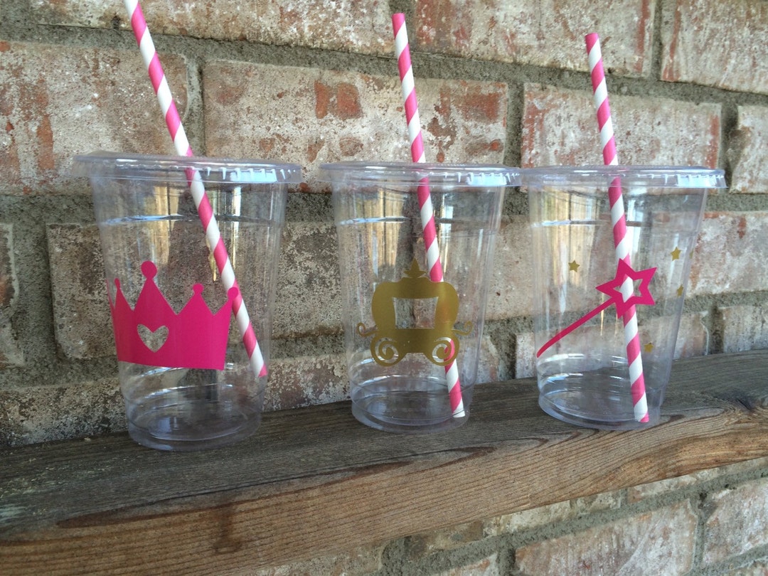 PRINCESS Disposable Party Cups - Etsy
