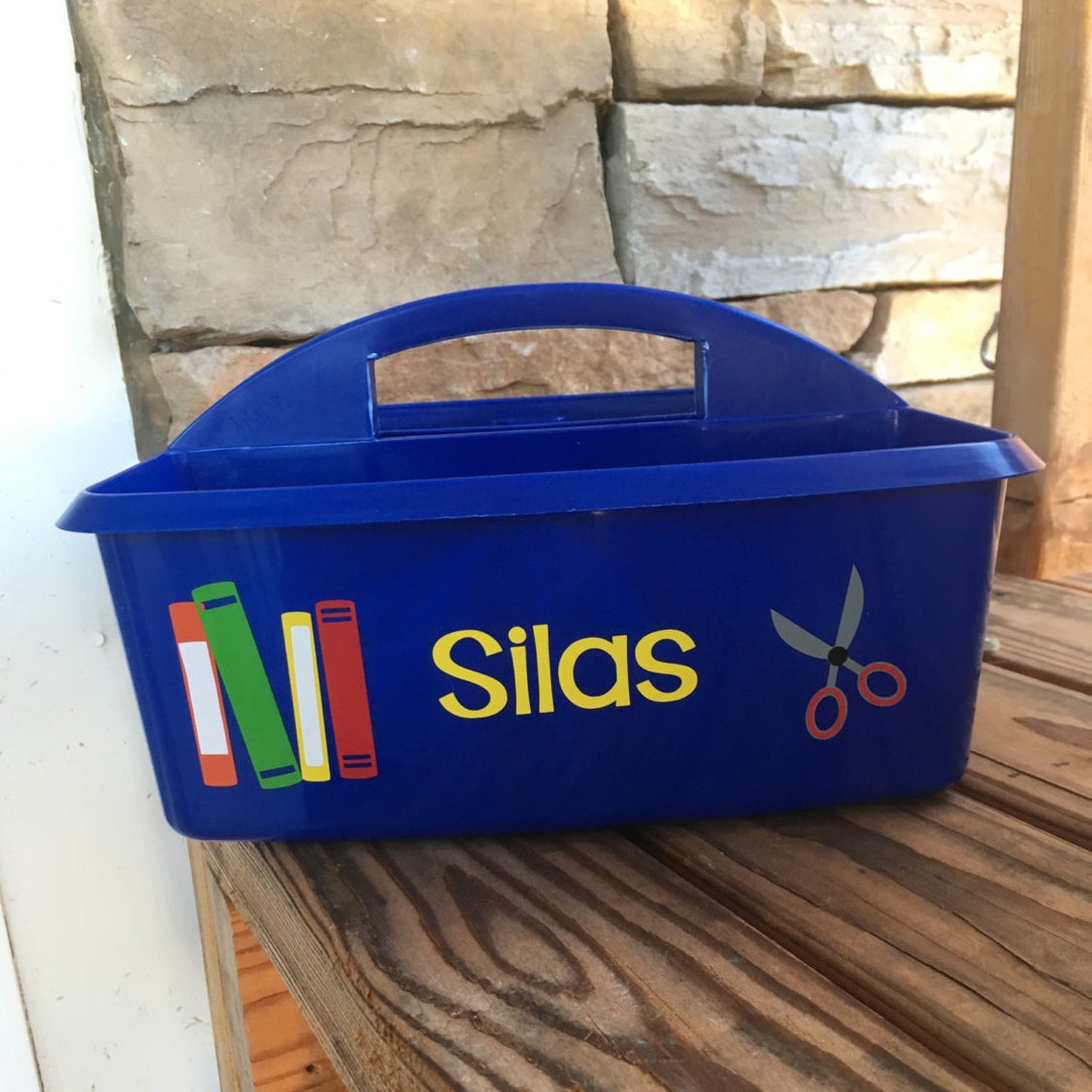 HOMEWORK Personalized Storage Caddy - Etsy