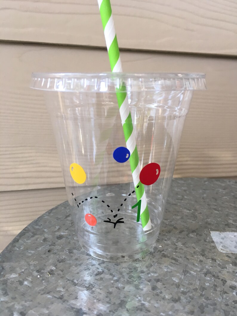 BOUNCY BALL Disposable Party Cups - Etsy