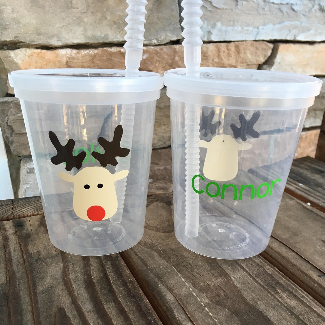 Christmas Party Cups Reusable 16oz Party Cups Cups W/lids & | Etsy