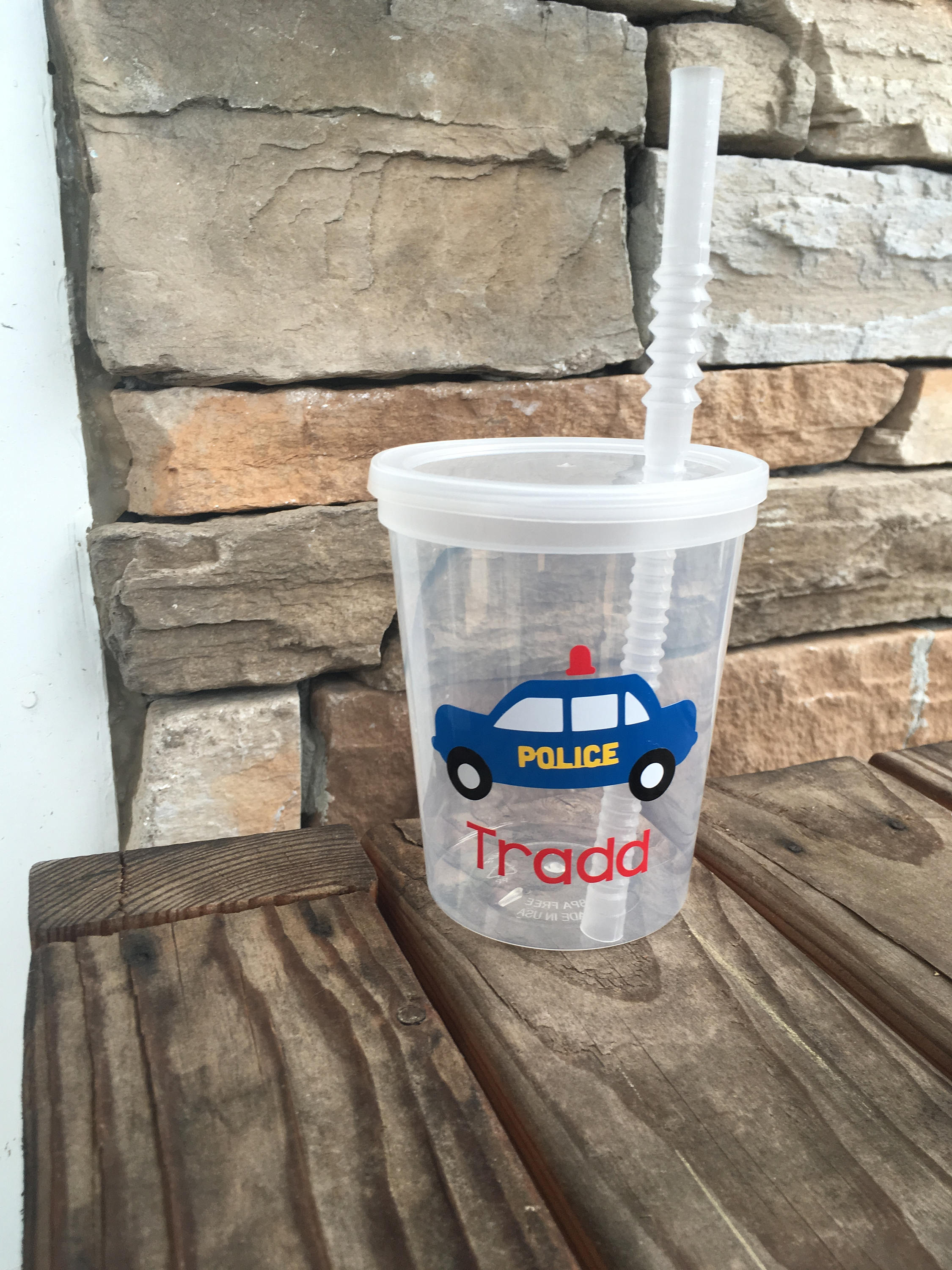 POLICE CARS Stadium Party Cups - Etsy