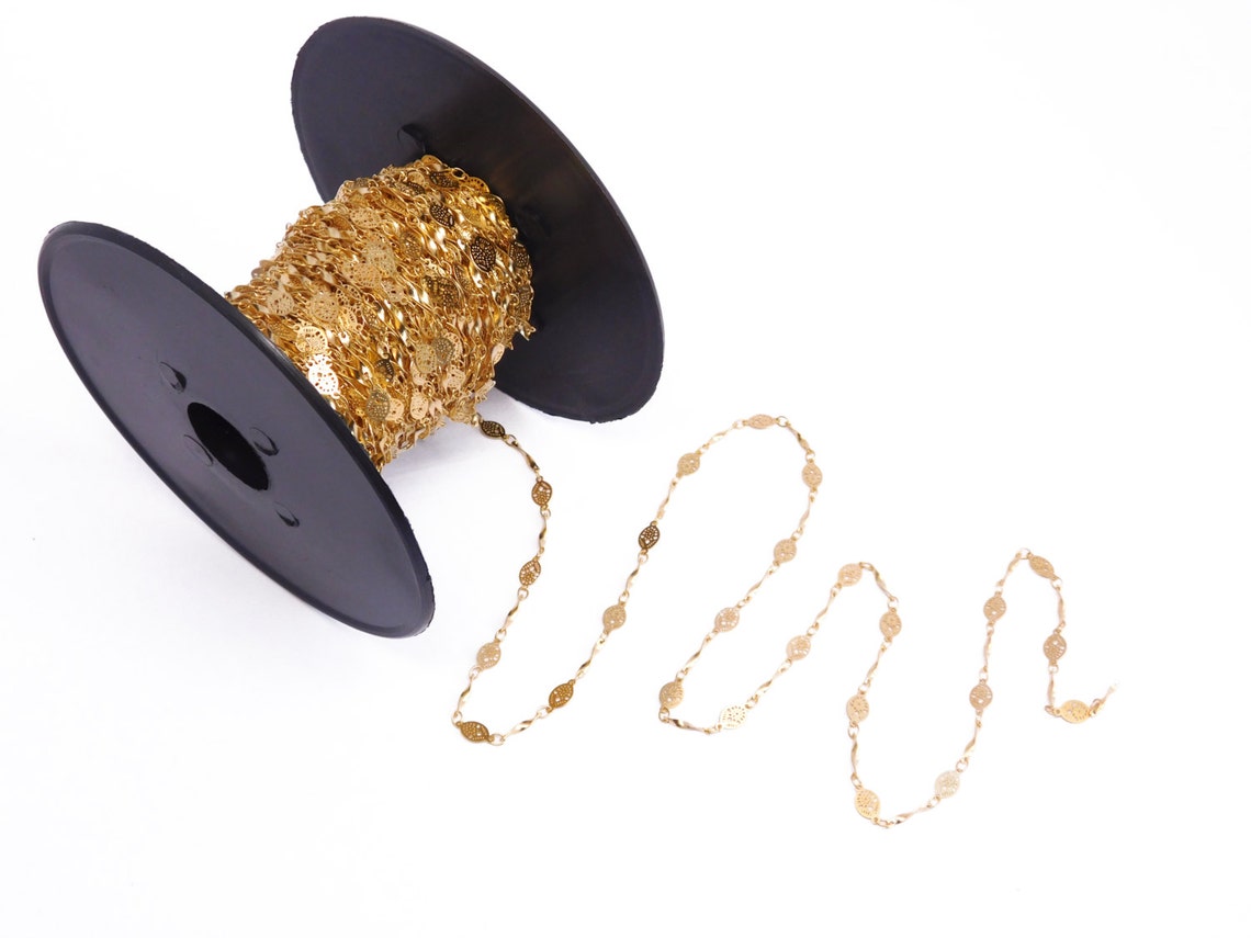 Vintage Filigree Chain 1 Foot Ethnic Chain Silver Chain | Etsy