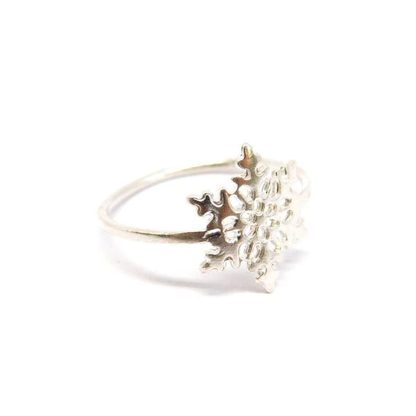 Snowflake Ring - Etsy