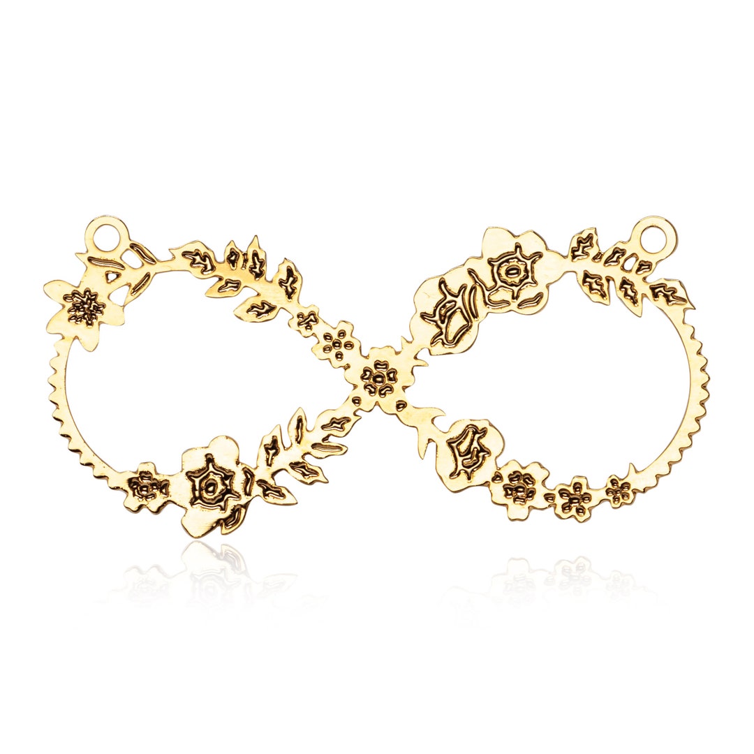 Gold Infinity Charm, 1 PC, Infinity Symbol Pendant, Infinity Necklace ...