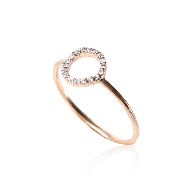 Gold Circle Ring Ornamented Round Ring Infinity Gold Ring - Etsy Australia