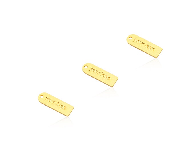 Gold Logo Tags, 200 Pcs, for Laura - Etsy