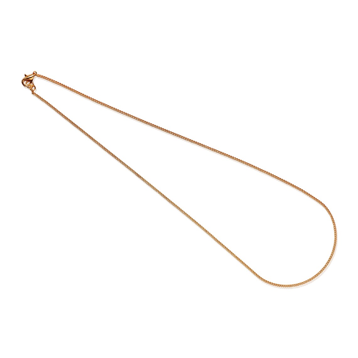 1.3 Mm Finished Necklace Gold Necklace Handmade Basic Cable | Etsy