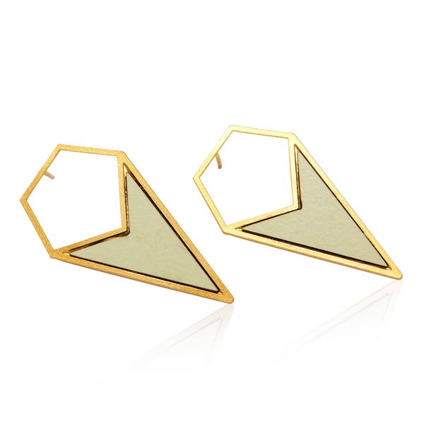 Geometric Jewelry - Etsy