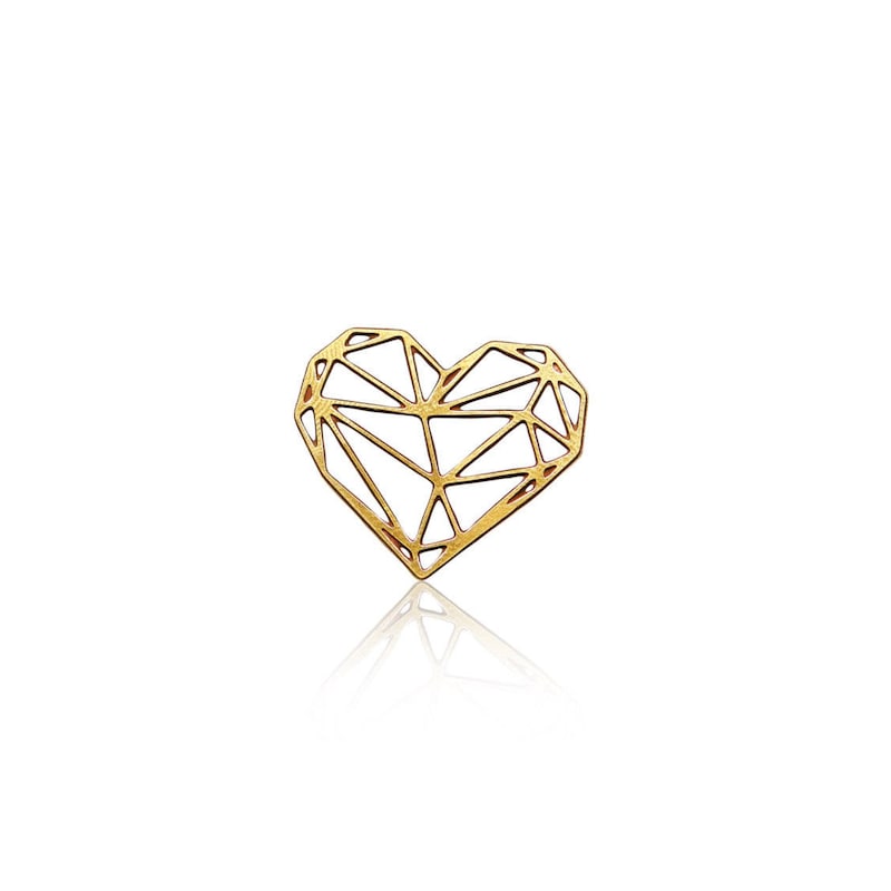 Geometric Heart - Etsy
