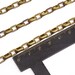 1 Foot French Flat Chain, Rectangular Link Chain, Antique Brass ...