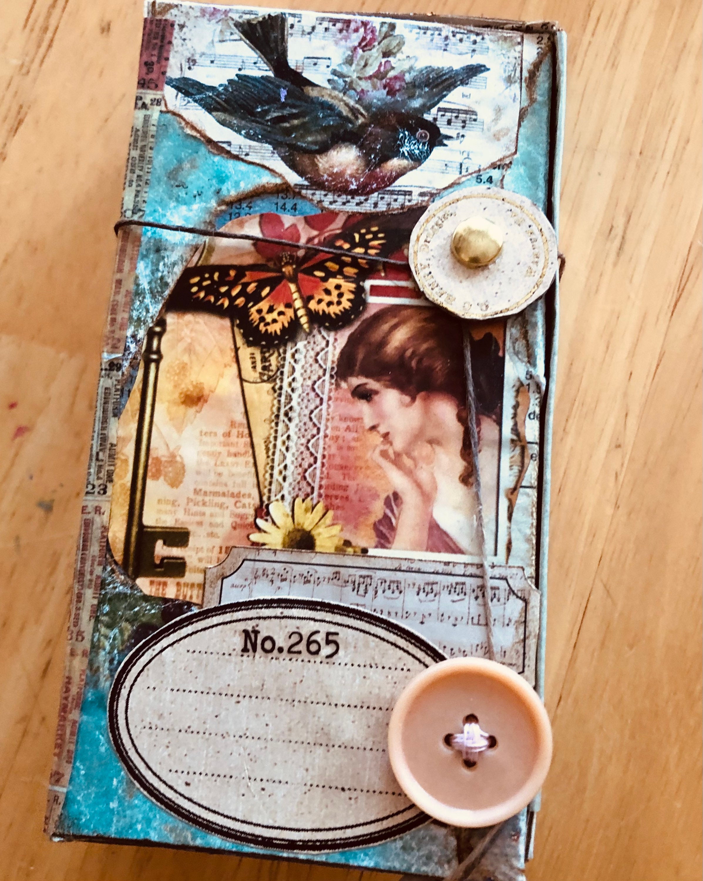 Handmade Vintage Storage Box 4x2.5 Custom or Order Made for Epherma ...