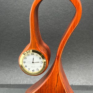 Paduak Tear Drop Clock CL2065 - Etsy