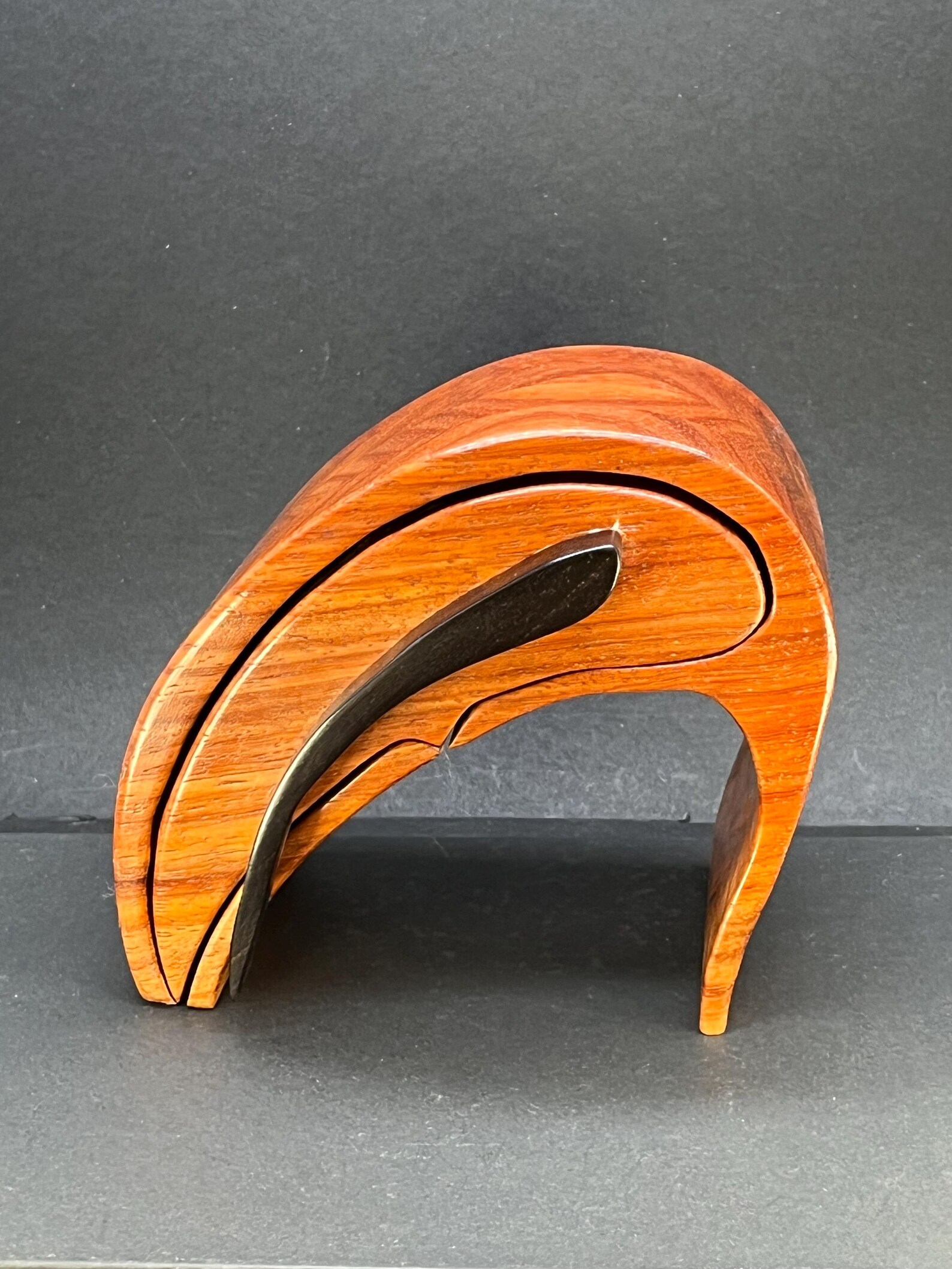 Leggs Purple Heart Box With Hidden Drawer Box 1152 - Etsy