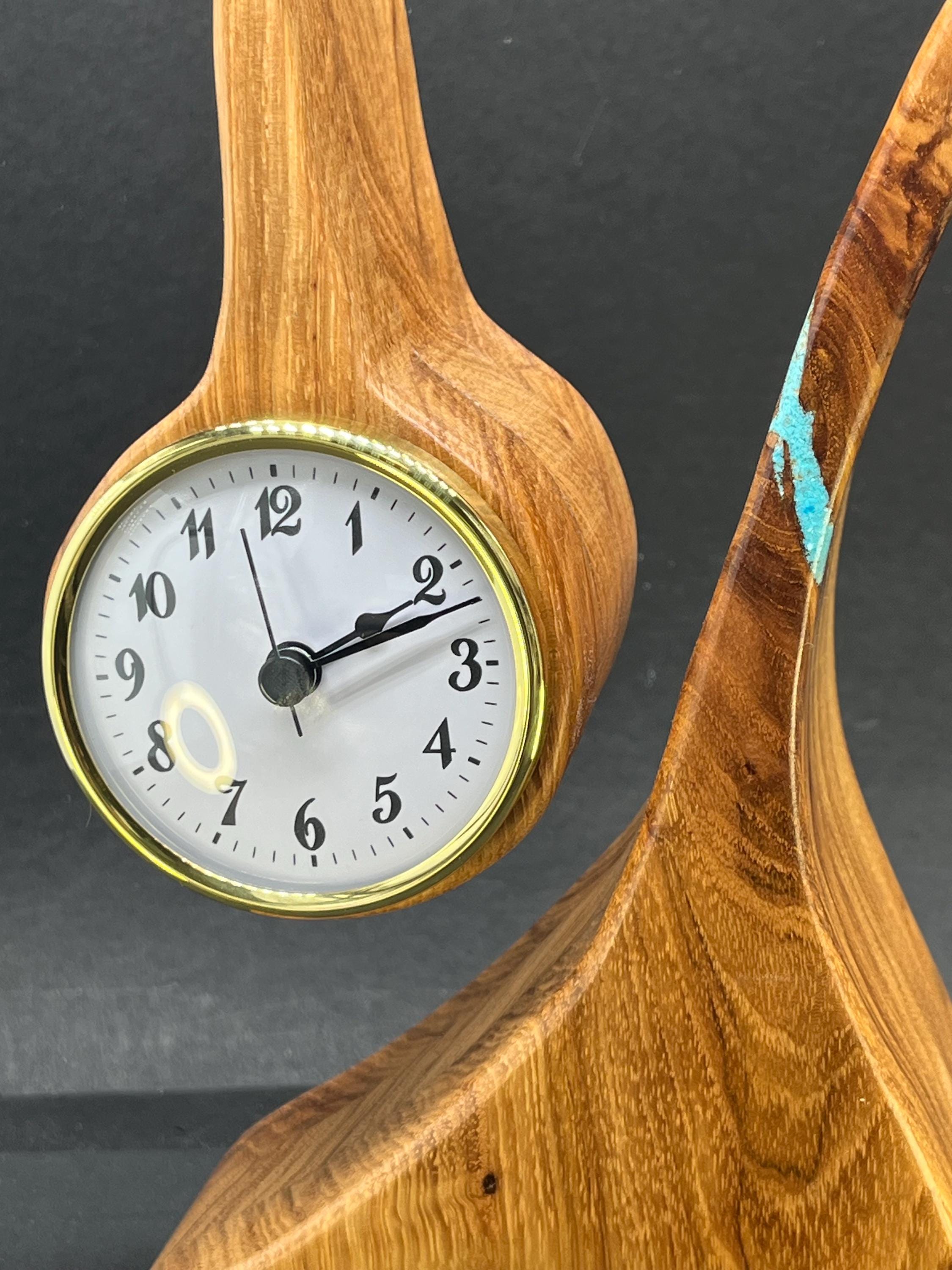 Large American Elm Tear Drop Clock (CL 3087) - Etsy