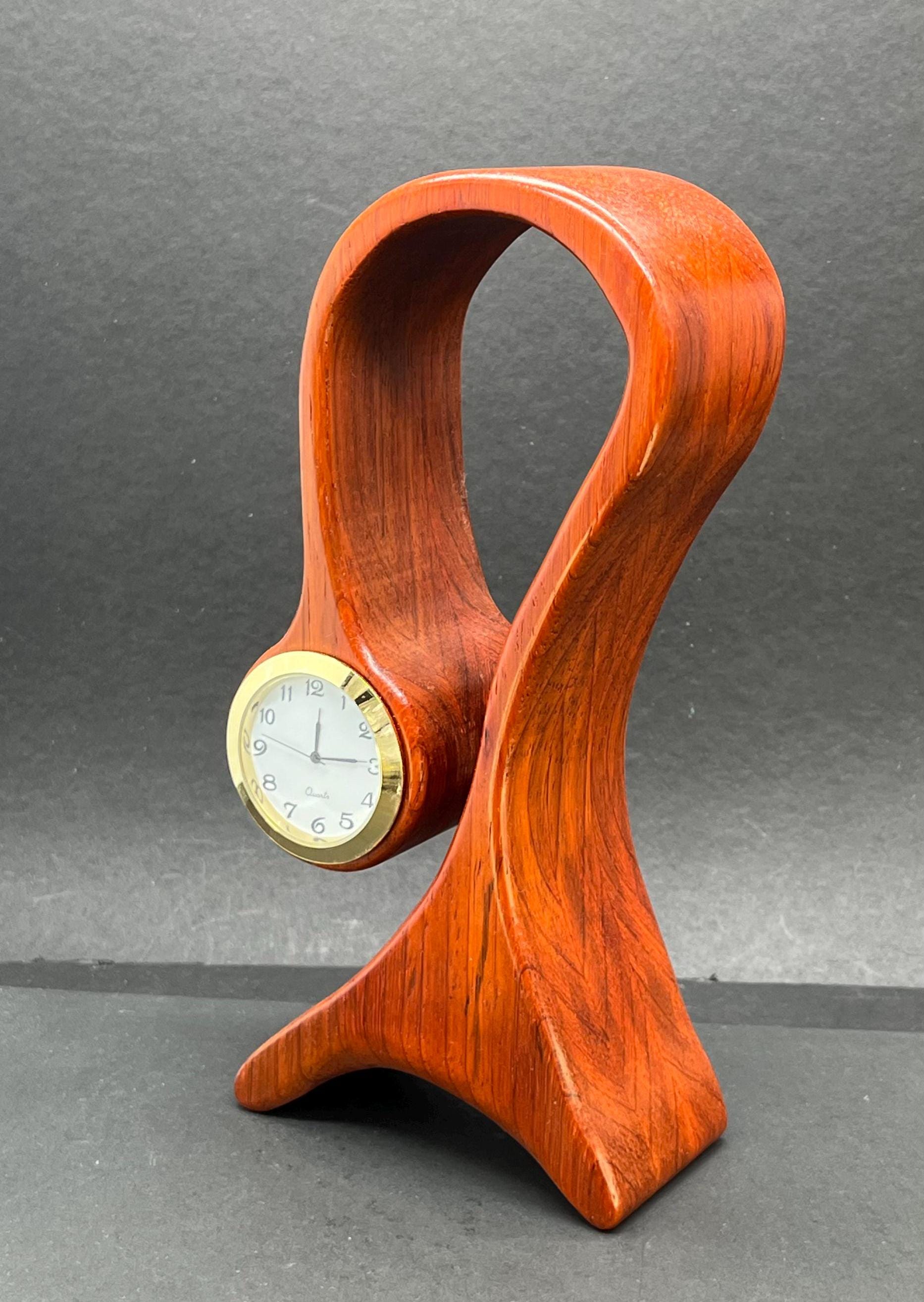 Paduak Tear Drop Clock CL2065 - Etsy