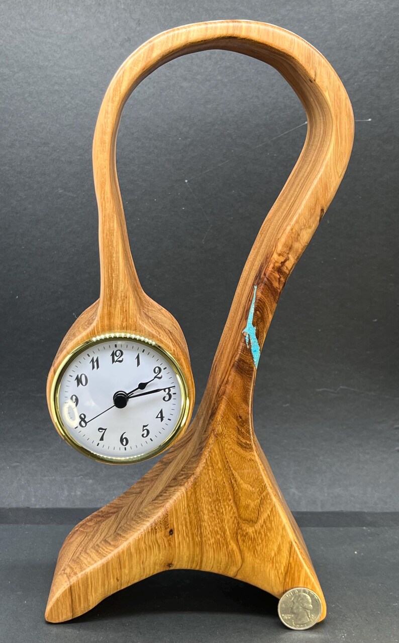 Large American Elm Tear Drop Clock (CL 3087) - Etsy