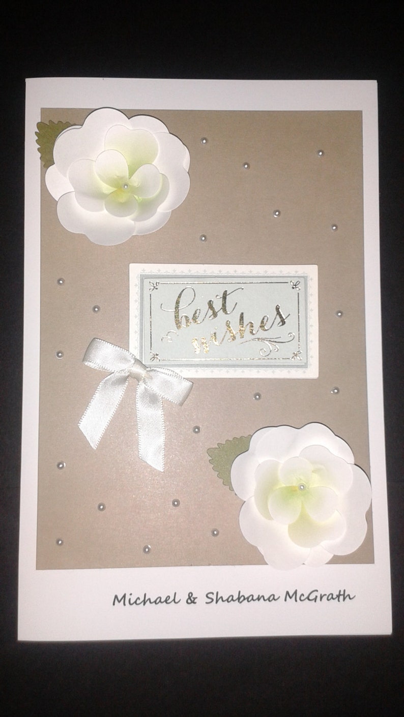 Custom Wedding Card - Etsy