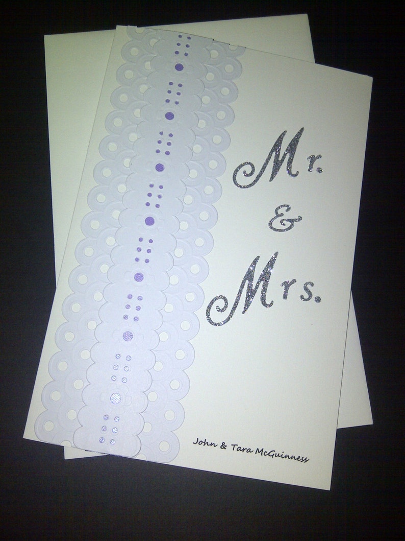 Custom Wedding Card - Etsy