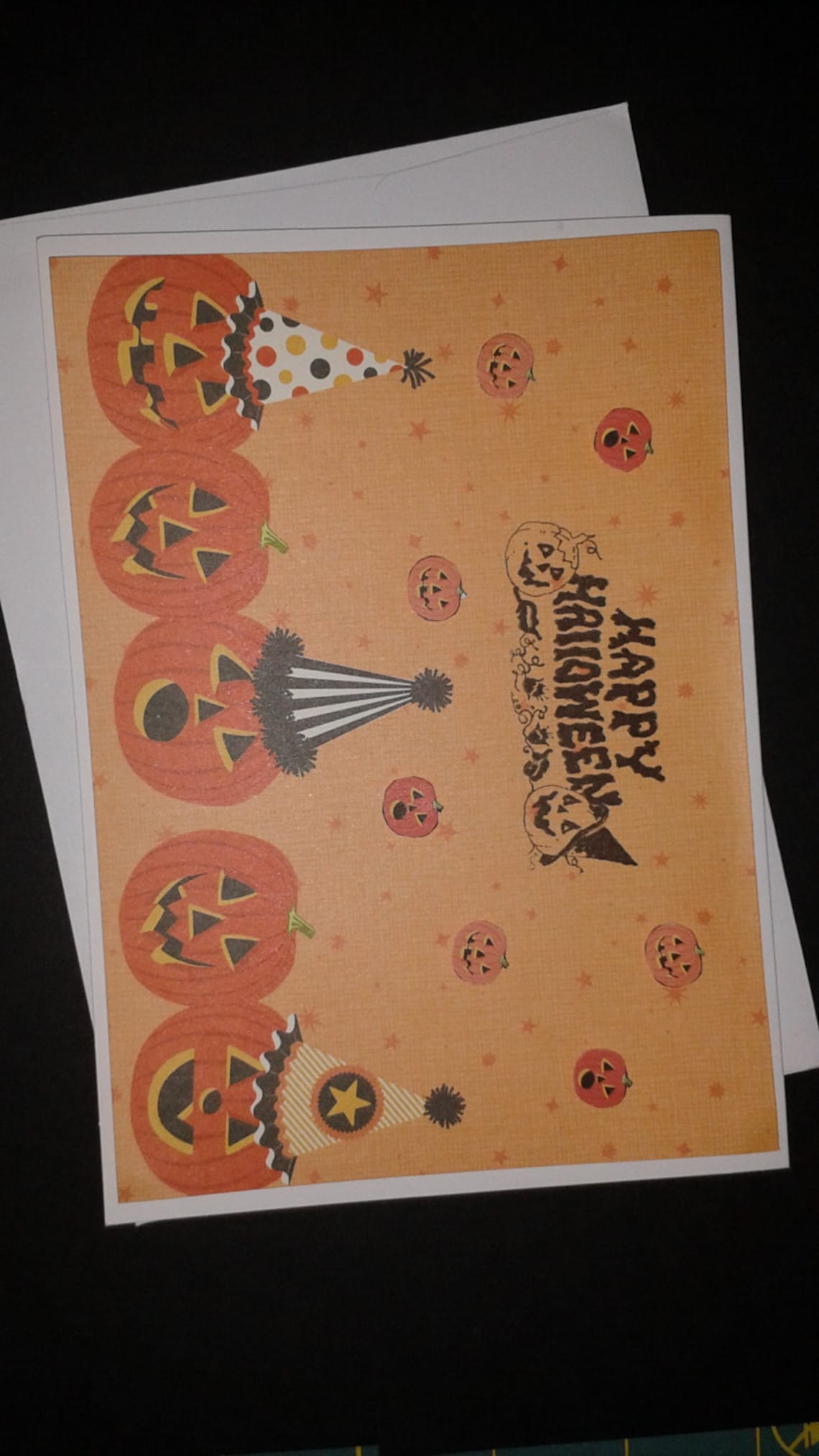 Halloween & Thanksgiving Cards - Etsy