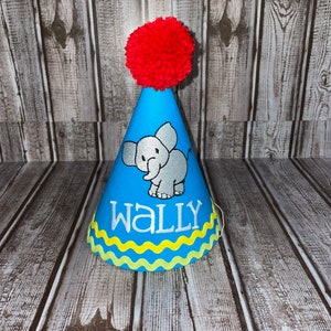 Personalized Birthday Hat, Party Hat, Embroidered Birthday Hat, First ...