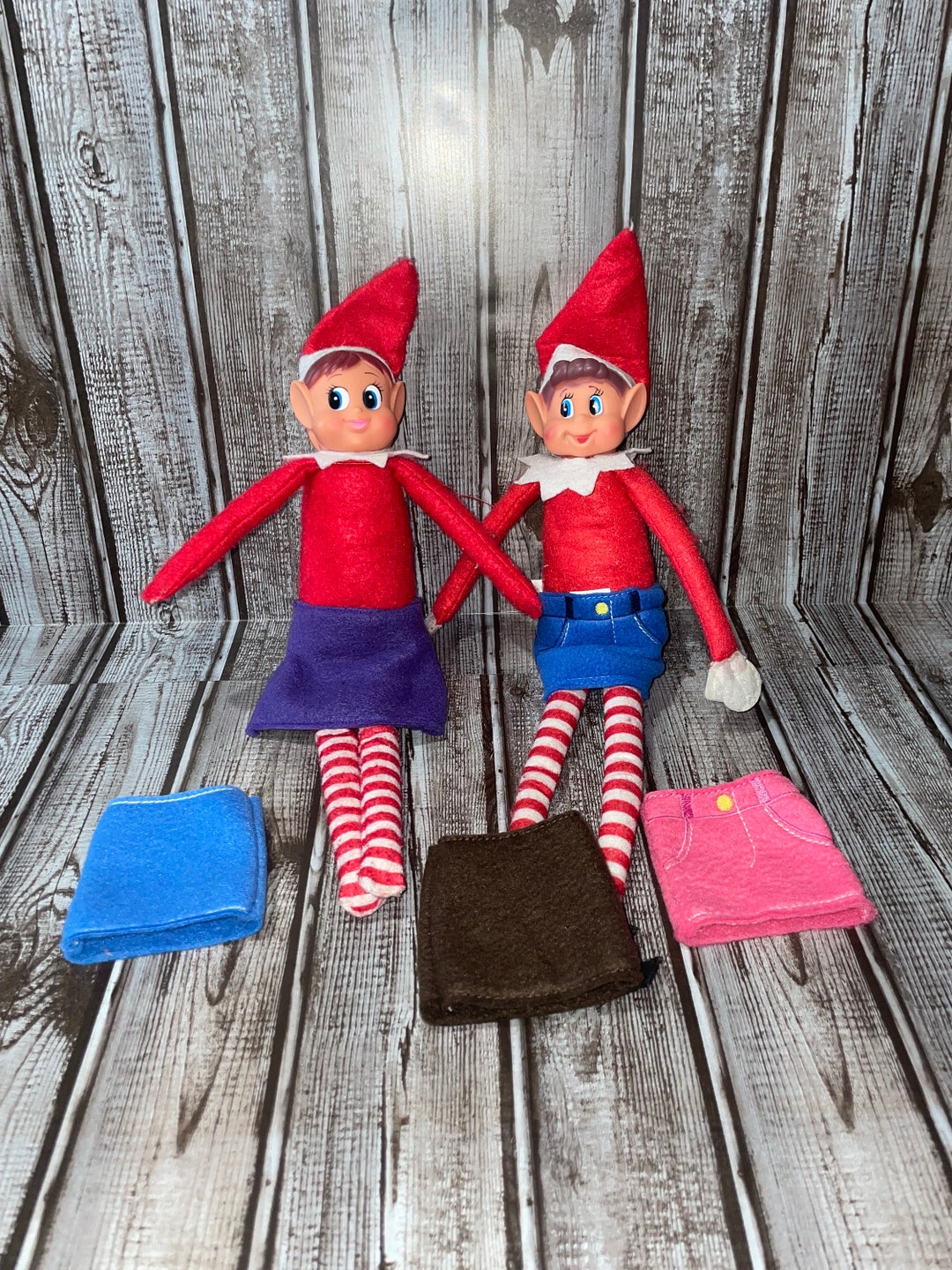 Elf Skirt, Jean Skirt for Elf, for Christmas, Girl Elf Outfit, Girl Elf ...