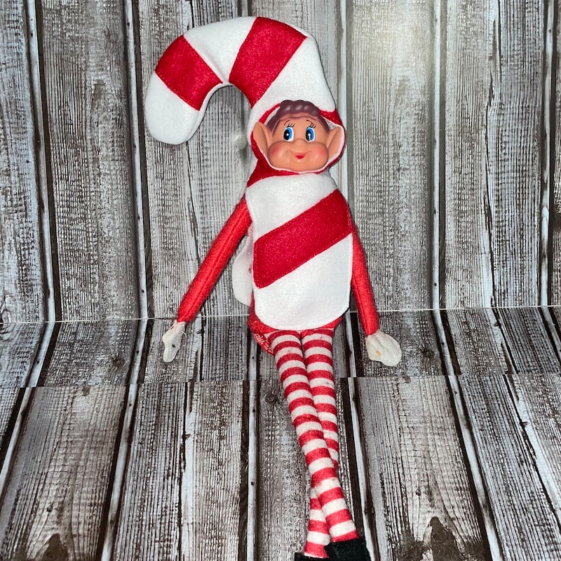 Elf Candy Cane Holders - Etsy