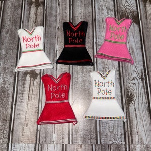 Cheerleader Elf Outfit, Elf Shirt, Elf Sweater, Costume for Elf, Custom ...