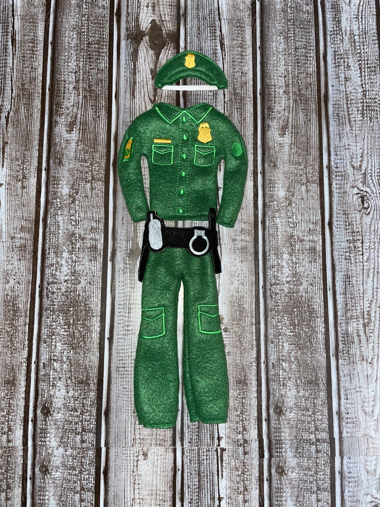 Police and Prisoner Elf Costumes Elf Outfits Doll Outfits - Etsy