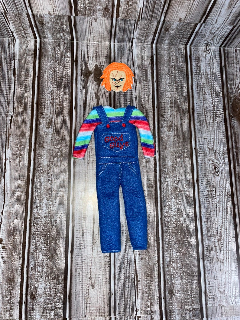 Scary Child Elf Costume, Halloween Elf Costume, Doll Outfit, Christmas ...